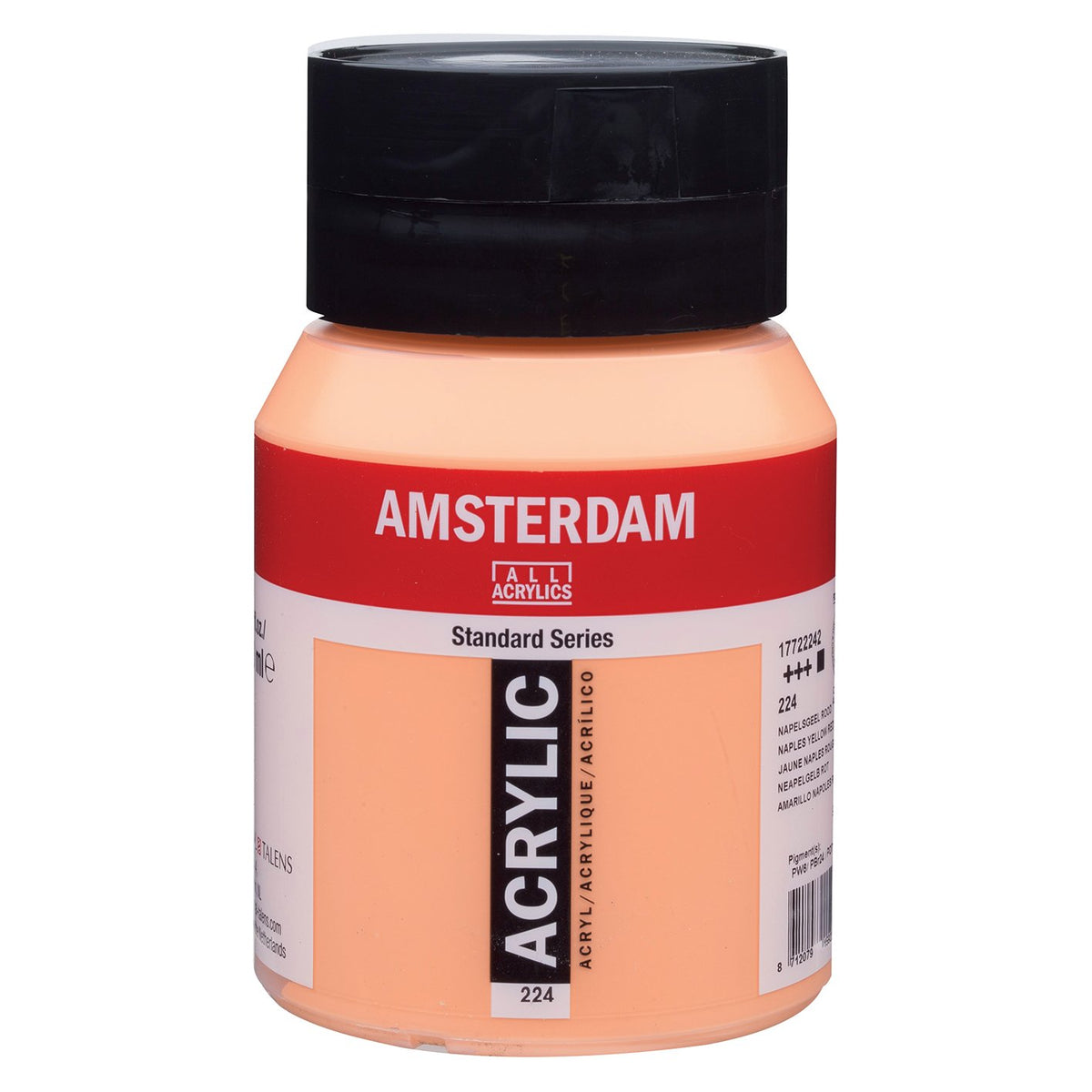 Amsterdam 500ml - 224 - Naples Yellow Red – Talens Australia